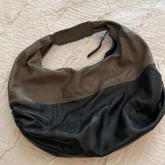 Splendid | Bags | Splendid Two Tone Leather Hobo Bag | Poshmark